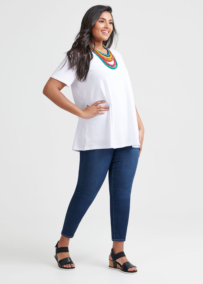 Shop Plus Size Organic Swing Tee, Black | Taking Shape AU