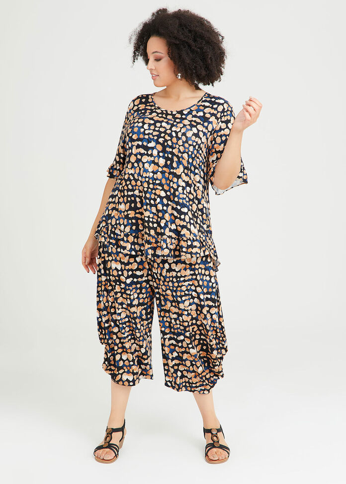 Shop Plus Size Bamboo Drape Pant, Multi | Taking Shape AU