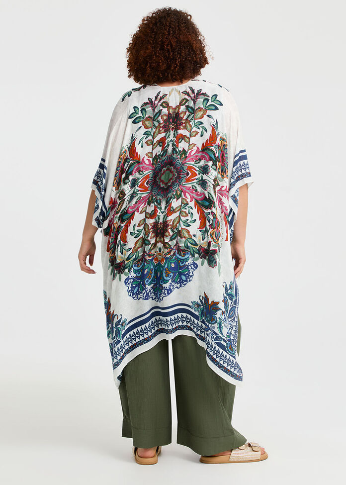 Shop Floral Paisley Cape Kimono in Floral | Accessories | Taking Shape AU