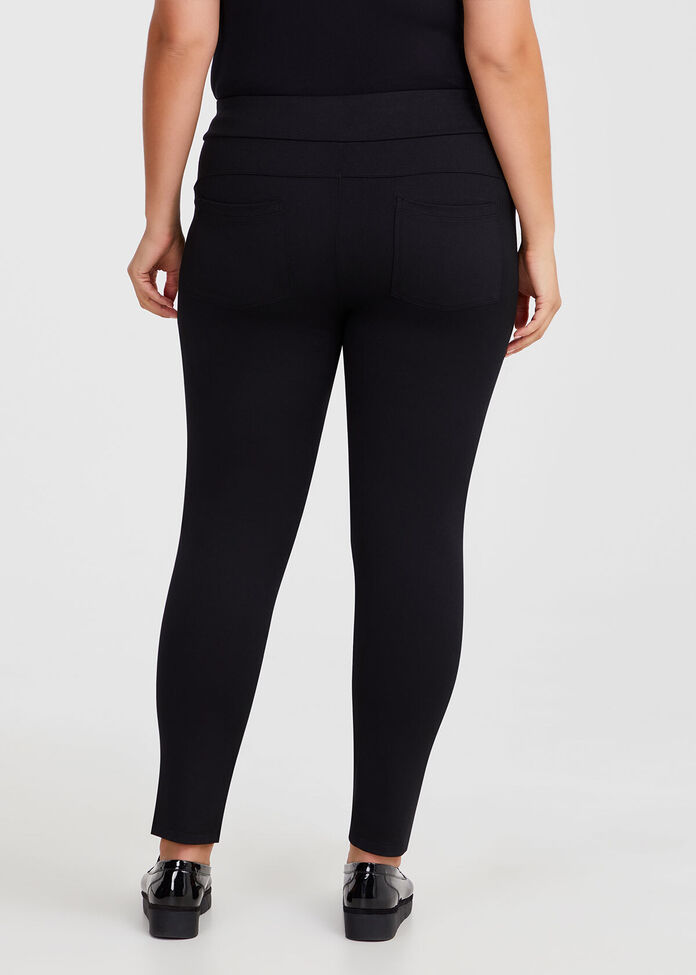 Plus Size Women's Ponte Willow Slim Leg Pant | Taking Shape AU