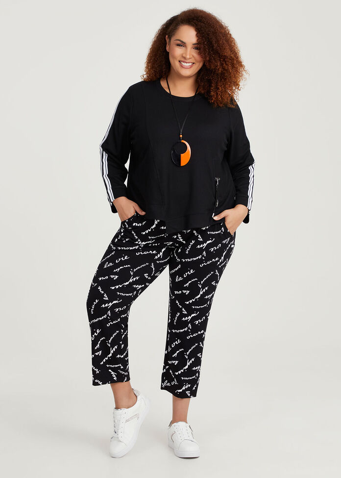 Shop Plus Size Natural Scribe Pant, Multi | Taking Shape AU