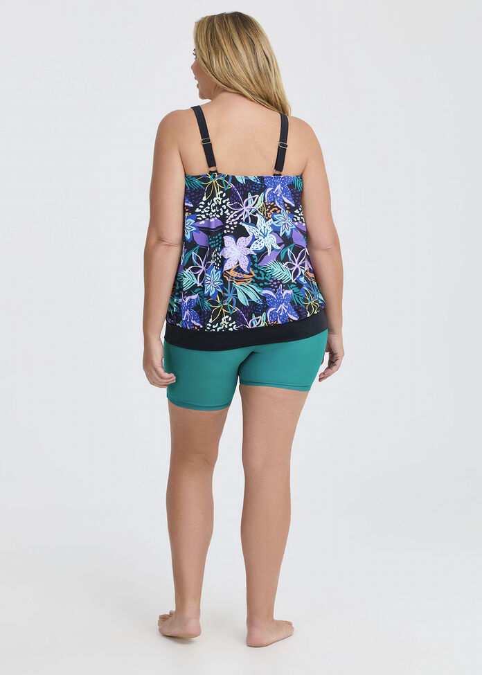 Shop Plus Size Poolside Blouson Tankini, Multi | Taking Shape AU