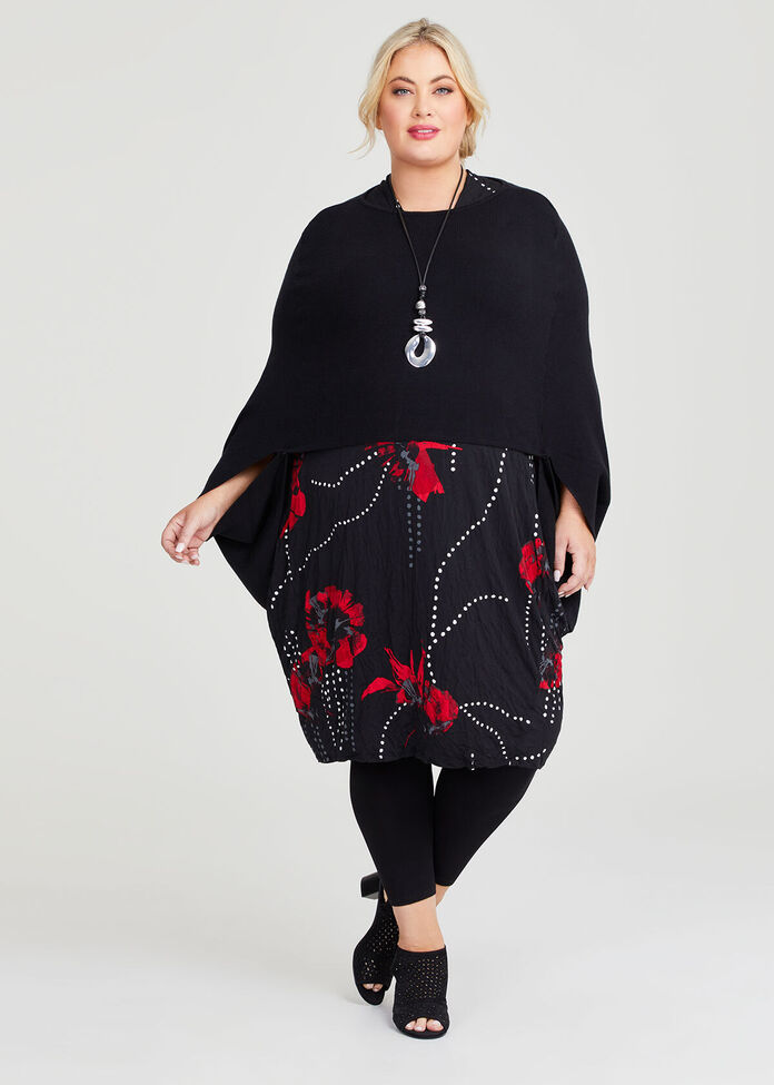 Shop Winter By Your Side Cape in Black | Accessories | Taking Shape AU