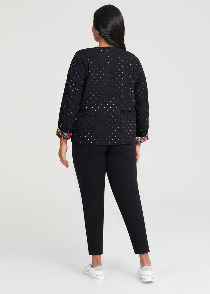 Shop Plus Size Natural Reversible Print Jacket, Multi | Taking Shape AU