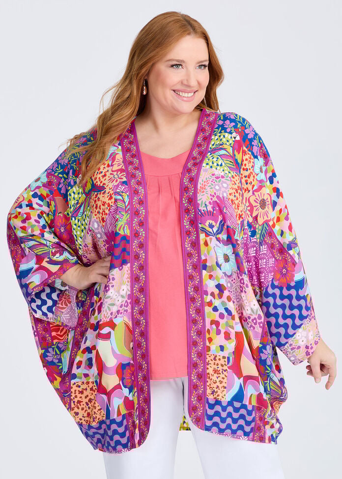 Shop Patchwork Cape in Multi | Accessories | Taking Shape AU