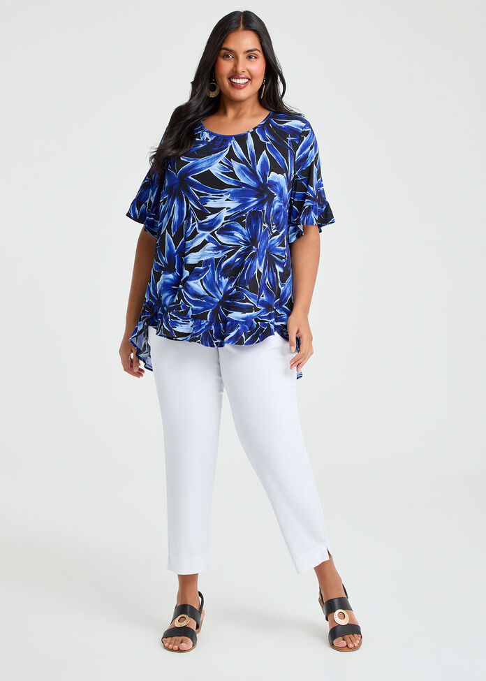 Shop Plus Size Salsa Floral Luna Top, Print | Taking Shape NZ