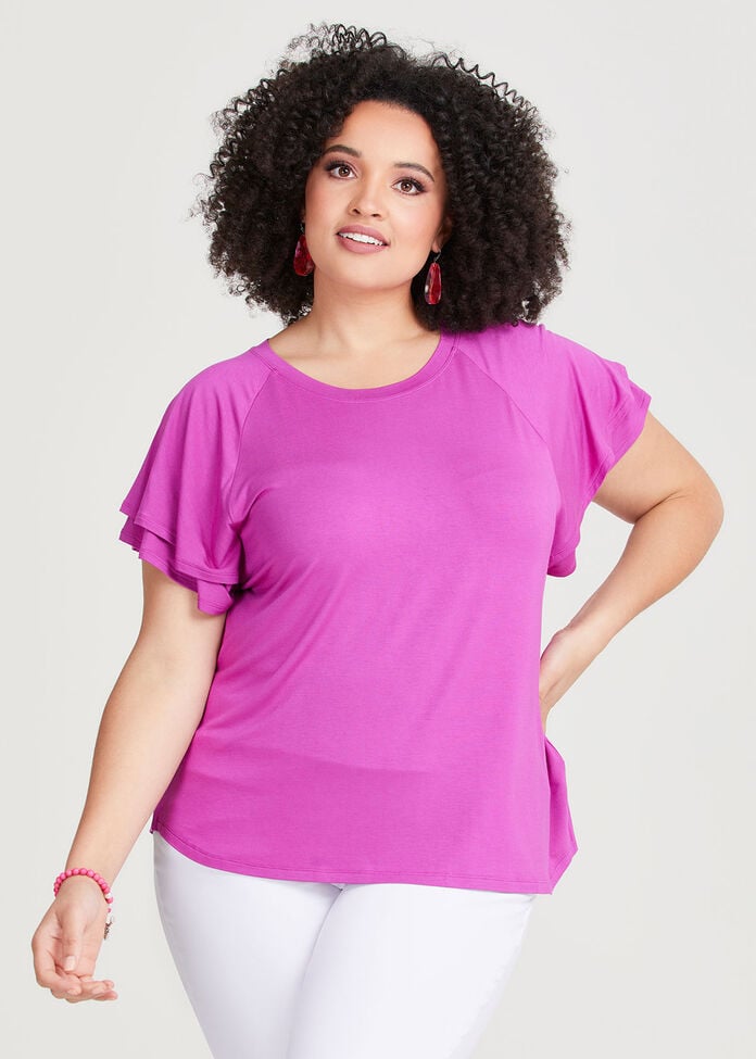 Shop Plus Size Bamboo Amira Top, Black | Taking Shape AU