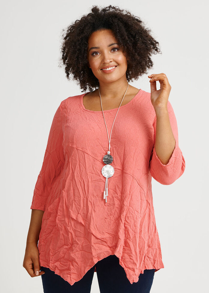 Shop Heidi Top in blue in sizes 12 to 24 | Taking Shape