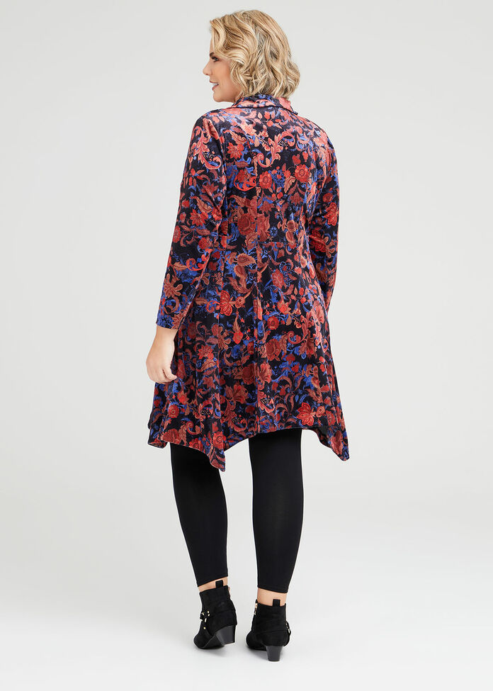 Shop Plus Size Velour Jacobean Jacket, Print | Taking Shape AU