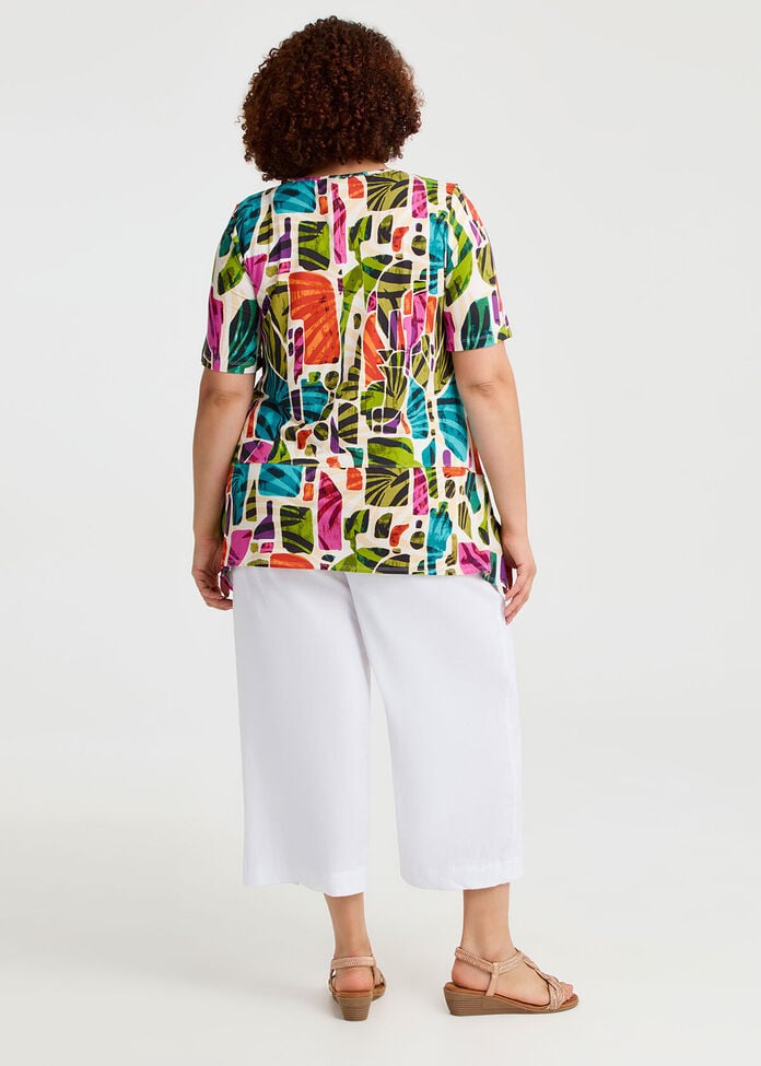 Shop Plus Size Natural Shadows Top, Multi | Taking Shape NZ