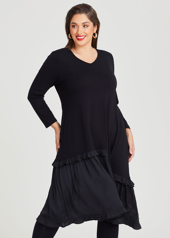 Shop Plus Size Natural Expression Dress, Black | Taking Shape AU