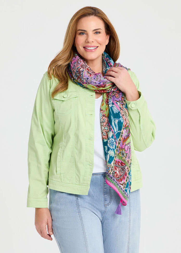 Shop Bright Paisley Scarf in Multi | Accessories | Taking Shape AU