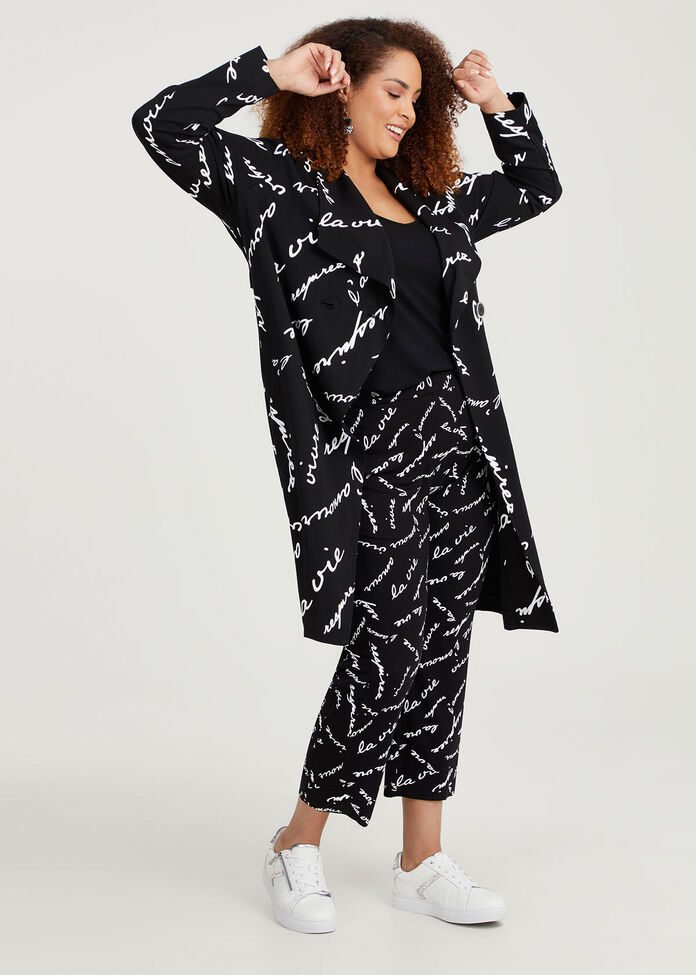 Shop Plus Size Natural Scribe Pant, Multi | Taking Shape AU