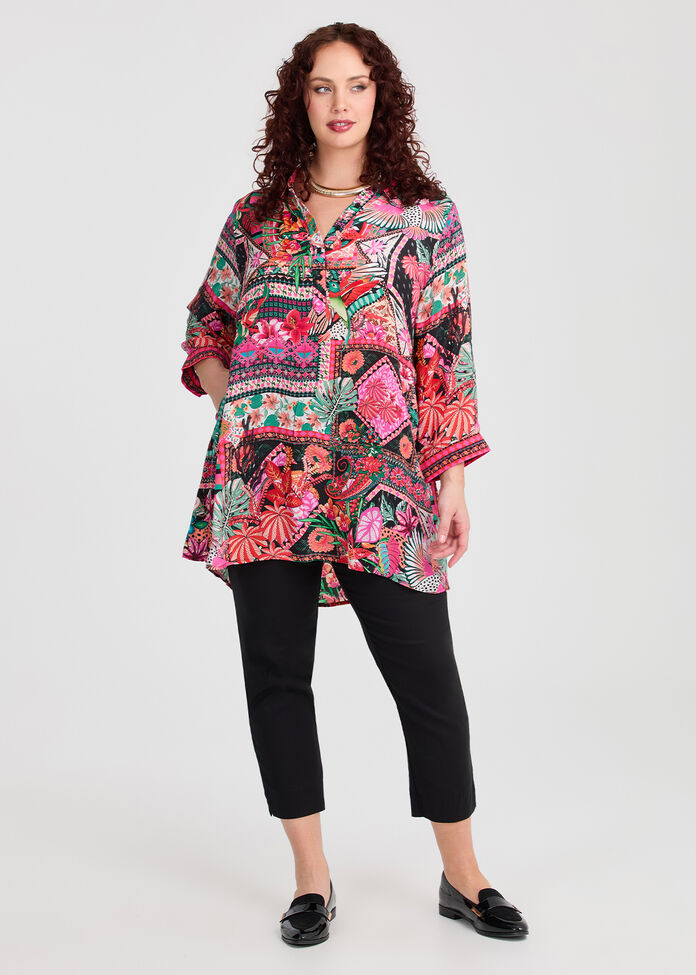Shop Plus Size Natural Revival Tunic, Multi | Taking Shape AU