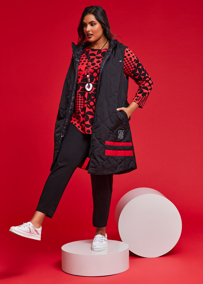 Shop Plus Size Scarlet Puffer Vest, Black | Taking Shape AU