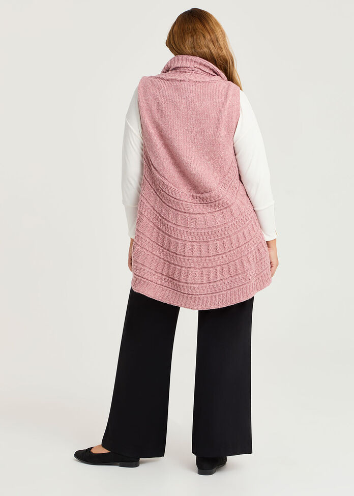 Shop Plus Size Cascading Vest, Red | Taking Shape AU