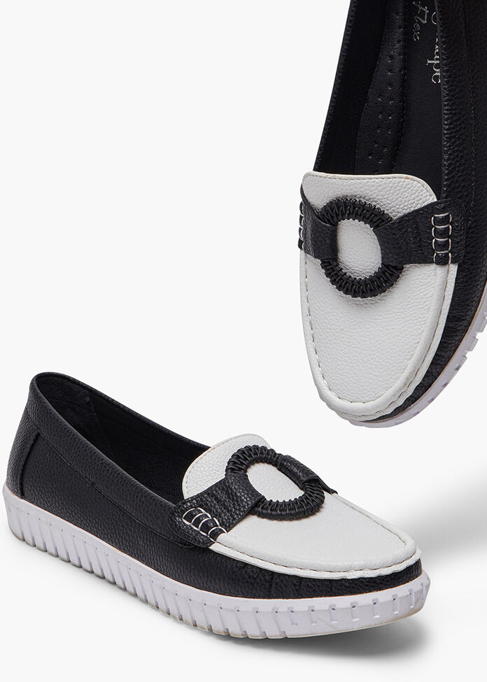 Shop Black Colour Block Loafer | Comfortable Shoes | Taking Shape AU