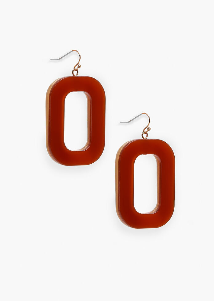 Shop Neutral Resin Loop Earrings | Accessories | Taking Shape AU