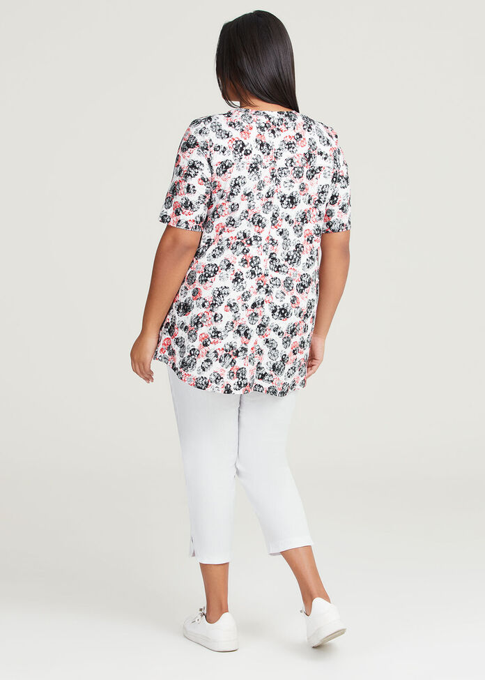 Shop Plus Size Natural Spot Foil Top, Multi | Taking Shape AU