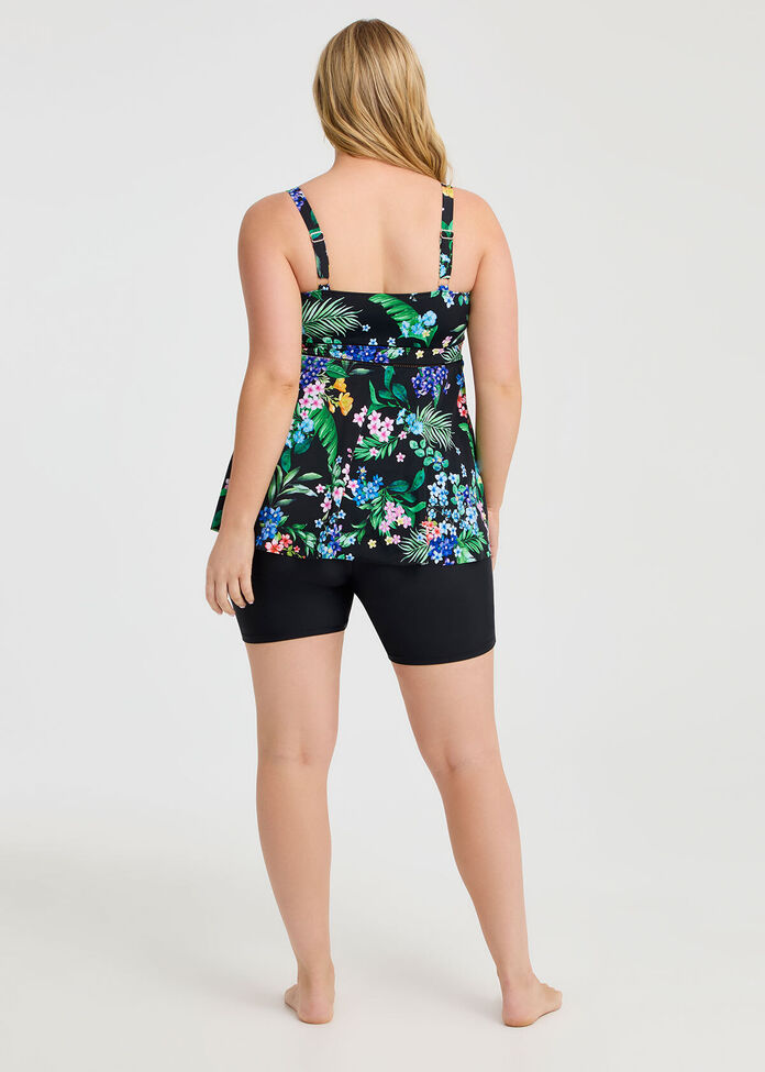 Shop Plus Size Tropical Getaway Tanikini in Multi | Taking Shape IE