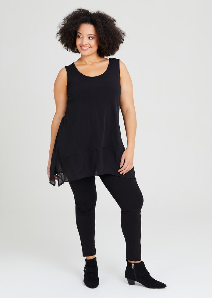 Shop Luna Eternal Tank in Black in sizes 12 to 24 | Taking Shape