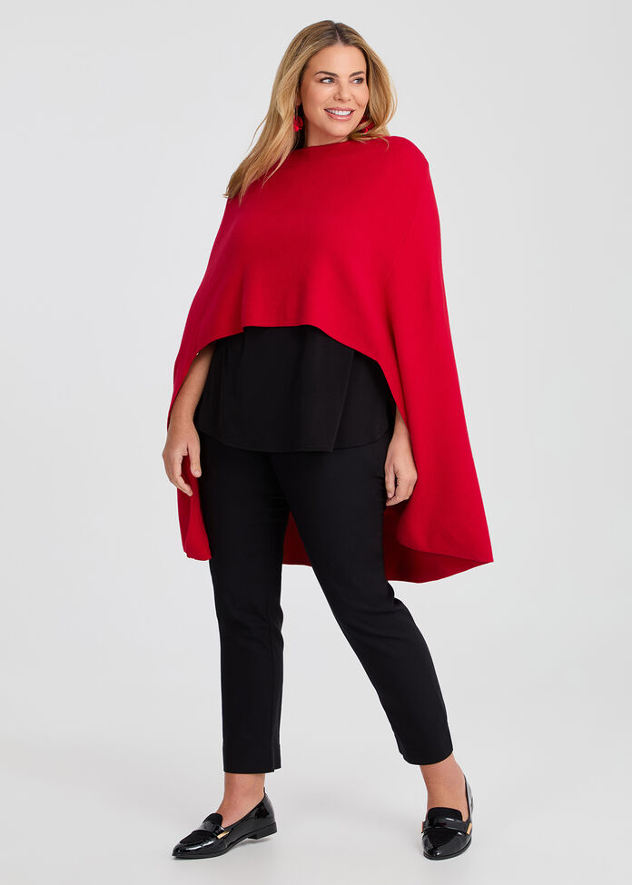Shop By Your Side Cape in Red | Accessories | Taking Shape NZ
