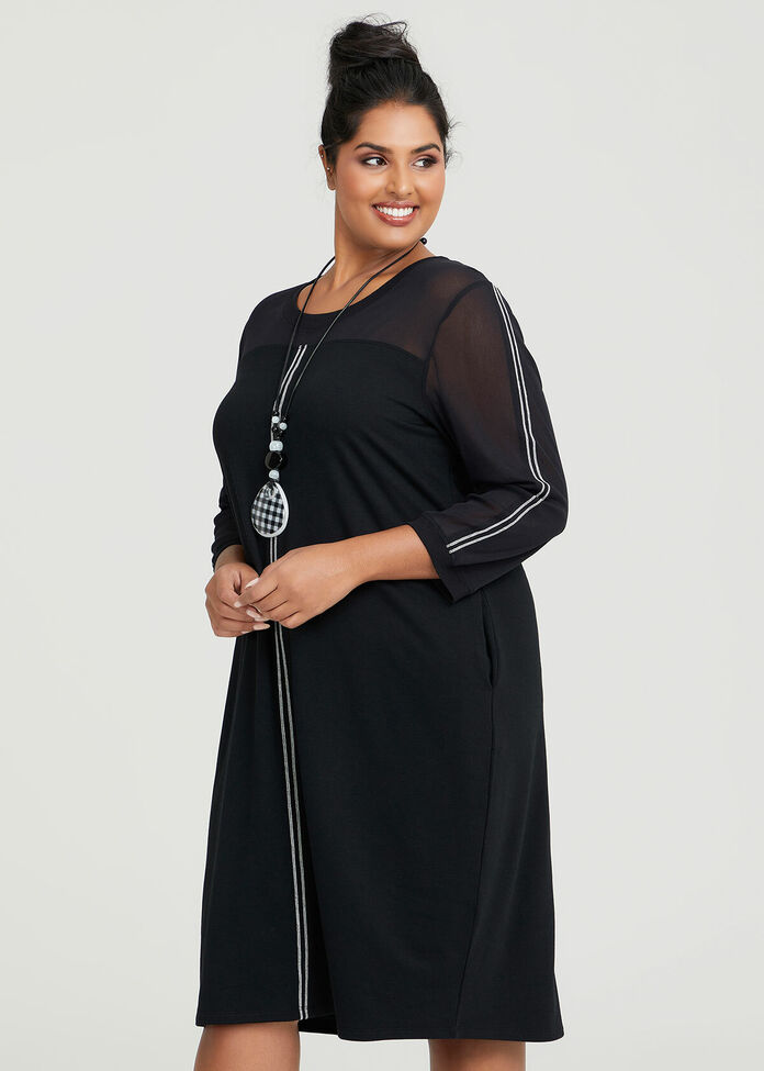 Shop Plus Size Natural Come Together Dress, Black | Taking Shape AU
