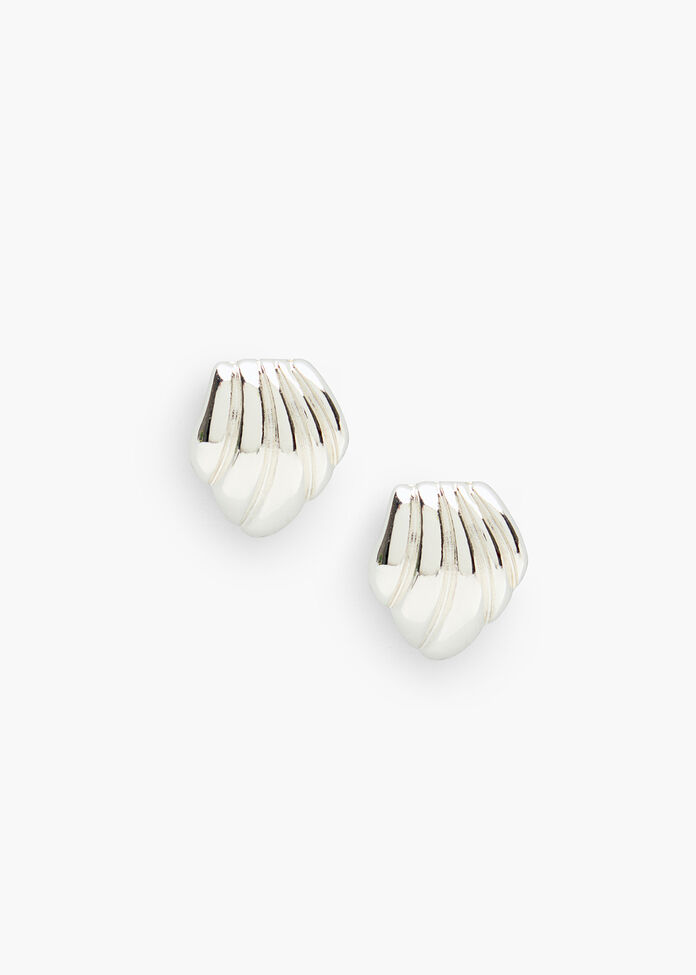 Shiny Silver Clip-On Earrings for Women | Taking Shape AU