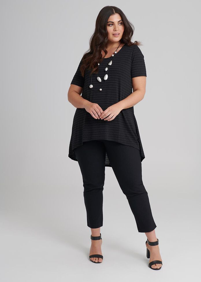 Shop Plus Size Anna Top, Stripes | Taking Shape NZ
