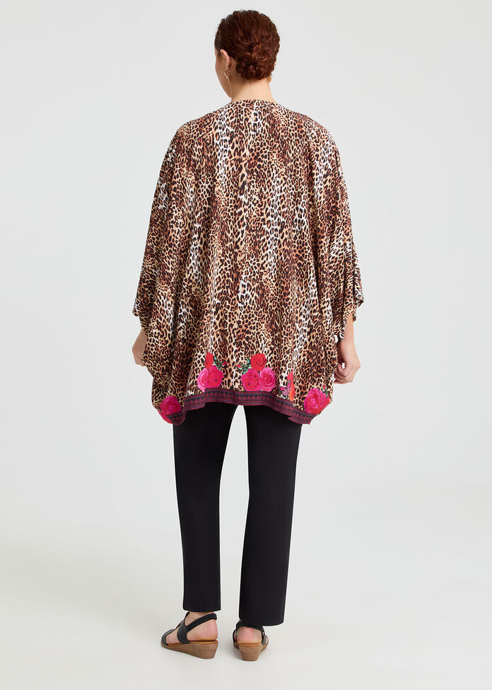 Shop Animal Roses Curved Cape in Multi | Accessories | Taking Shape AU