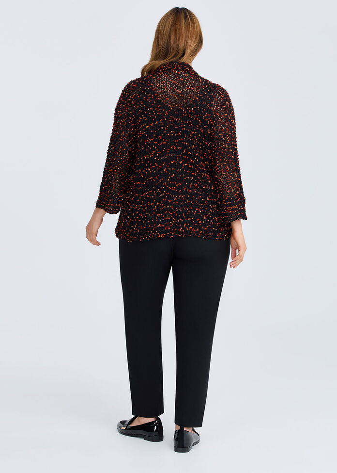 Shop Plus Size Popcorn Pointelle Cardigan, Multi | Taking Shape AU