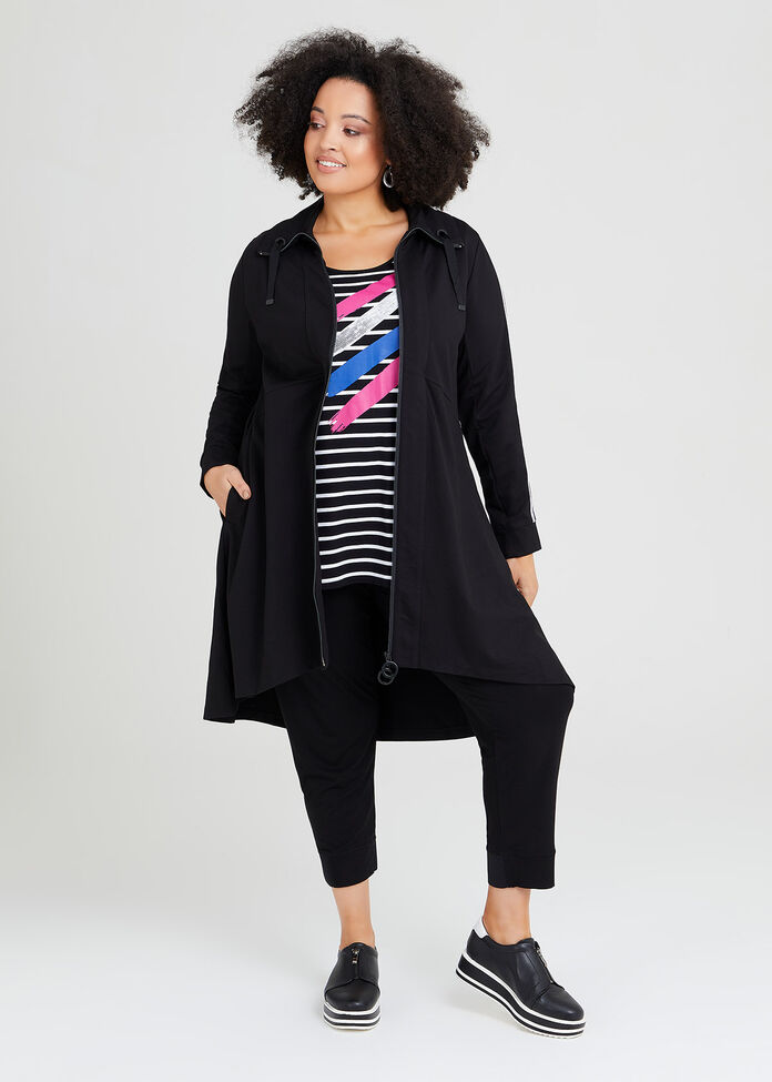 Shop Plus Size Ponte Escape Jacket, Black | Taking Shape AU