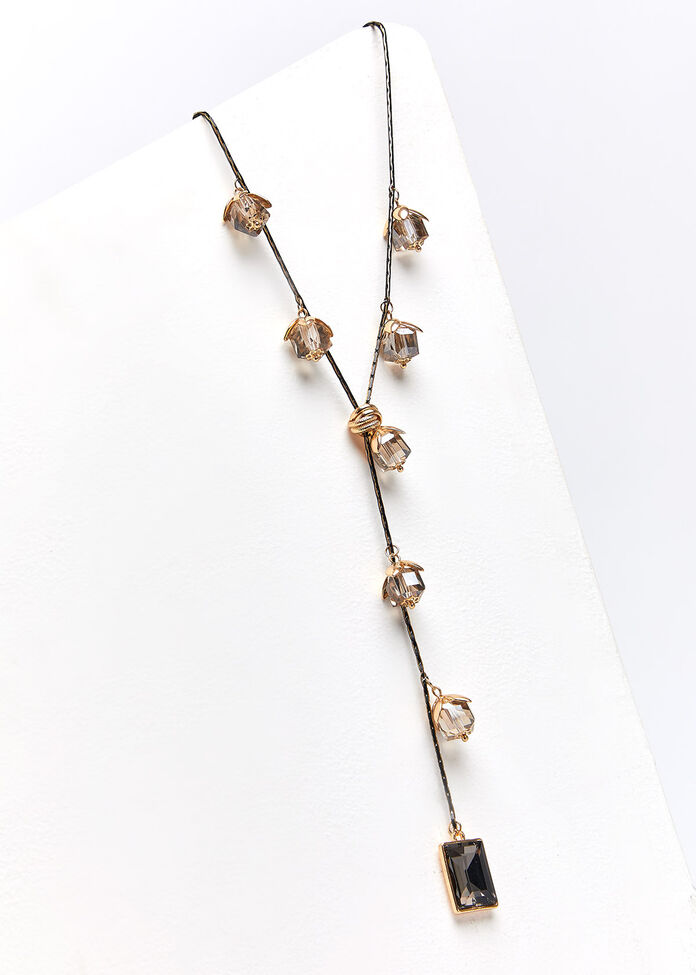 Shop Cascading Crystal Necklace in Multi | Accessories | Taking Shape AU