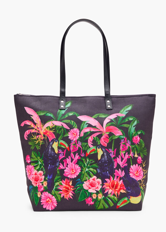 Shop Tropical Print Tote Bag in Multi | Accessories | Taking Shape AU