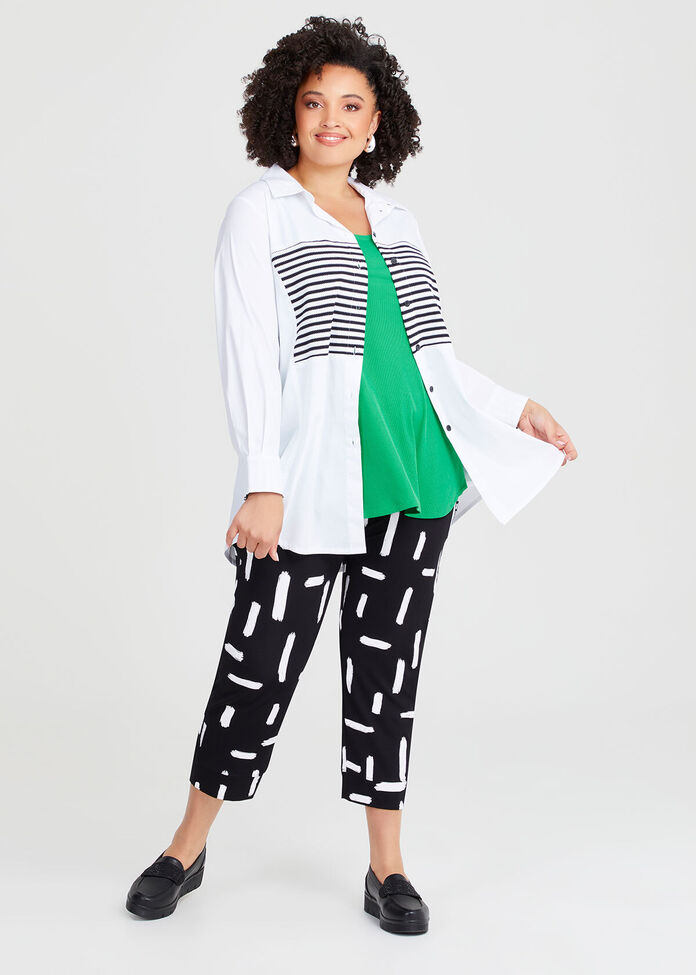 Shop Plus Size Astonishment Shirt, White | Taking Shape AU