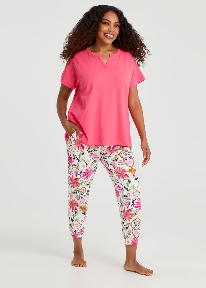 Shop Plus Size Australian Cotton Glow Pj Pant, Multi | Taking Shape AU