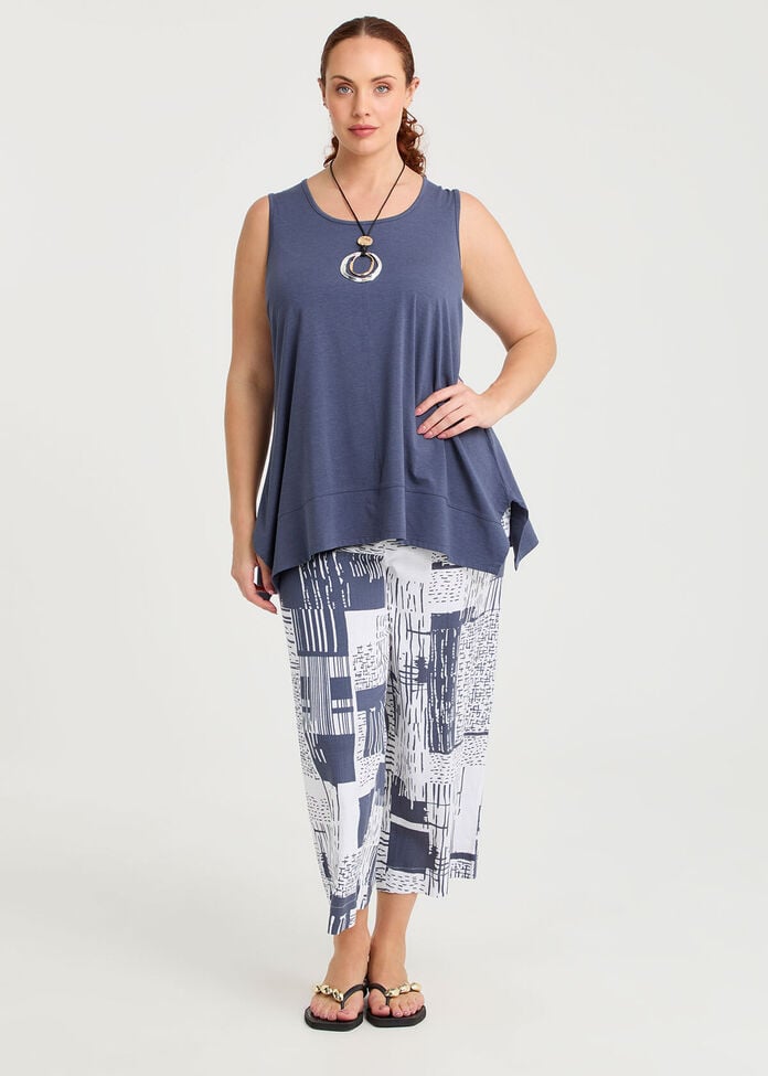 Shop Plus Size Pima Cotton Elevate Tank, Black | Taking Shape UK