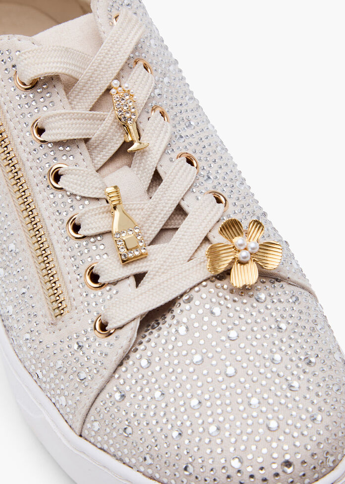 Set/3 Shoe Charm with Gold, Celebration Charms | Taking Shape AU