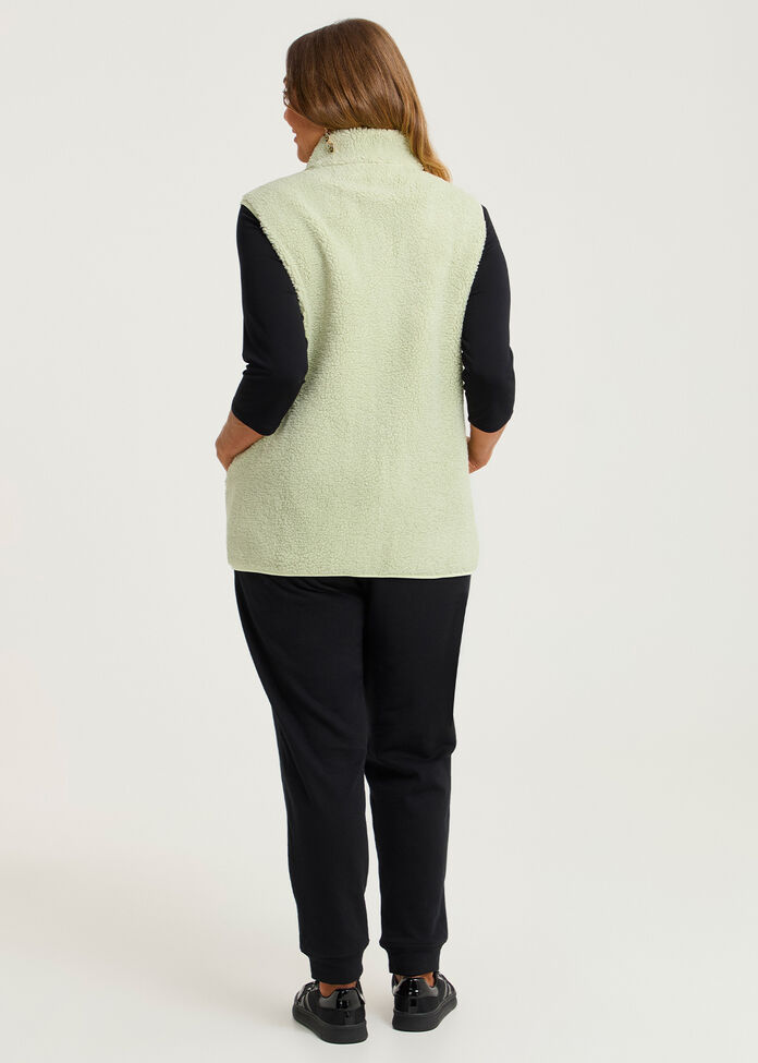 Shop Plus Size Teddy Vest, Green | Taking Shape NZ