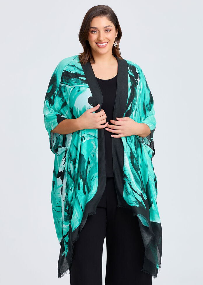 Shop Large Flower Cape in Floral | Accessories | Taking Shape AU