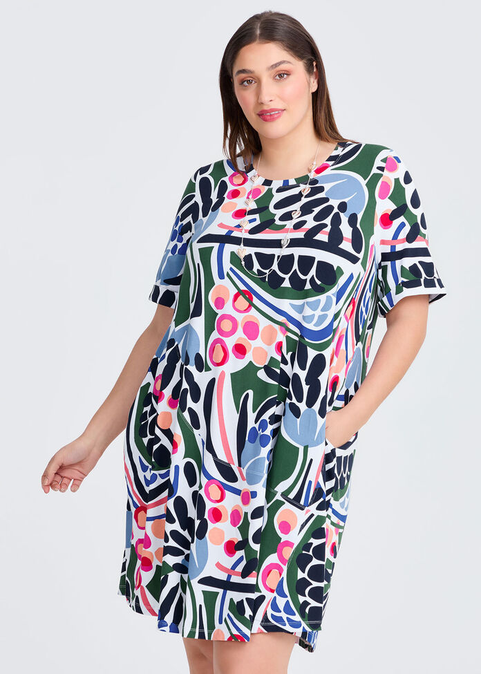 Shop Plus Size Natural Laurie Dress in White | Taking Shape IE