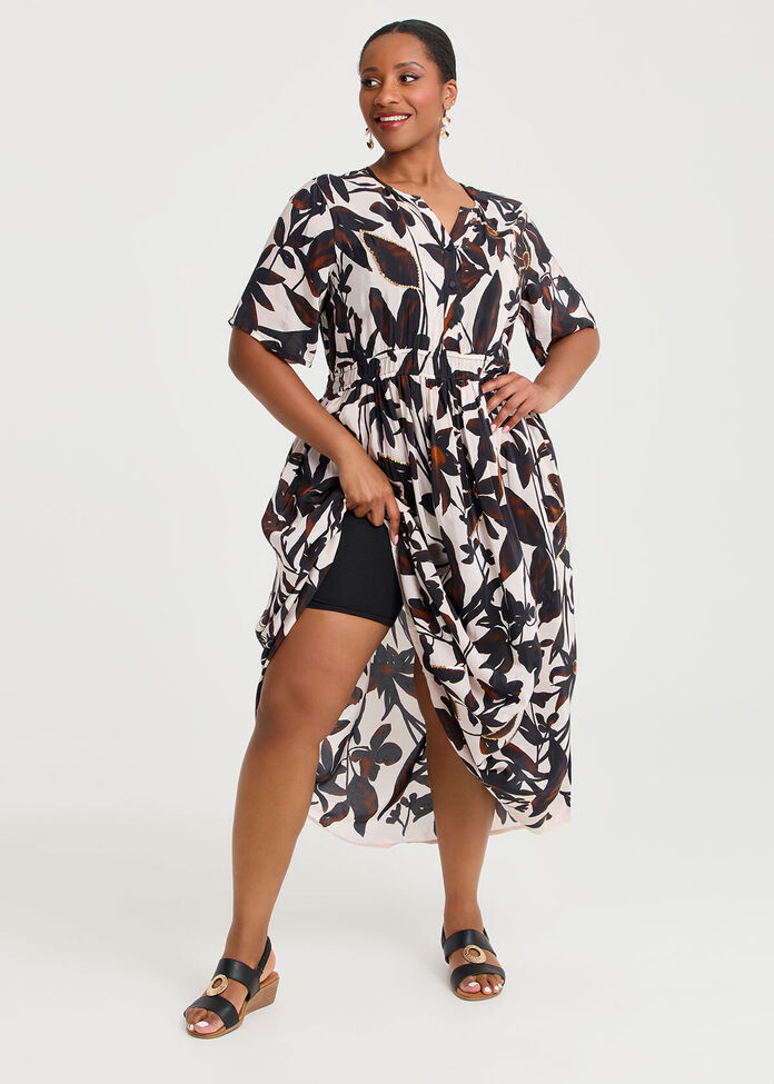 Shop Plus Size Natural Chic Maxi Dress, Multi | Taking Shape AU