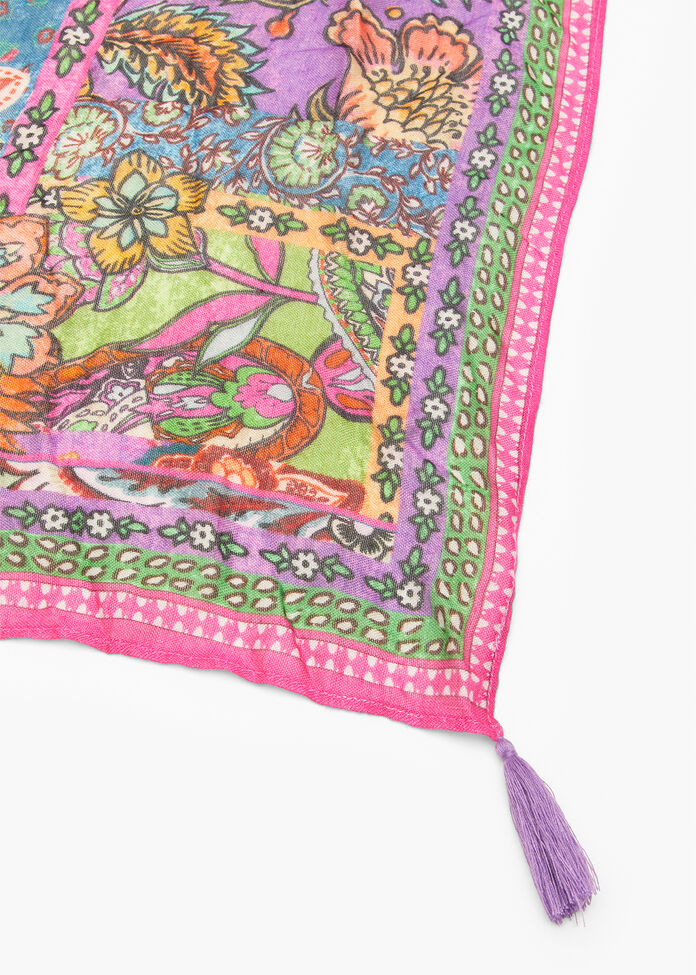 Shop Bright Paisley Scarf in Multi | Accessories | Taking Shape NZ