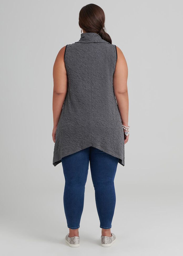 Shop Time Out Vest in Grey, Sizes 12-30 | Taking Shape AU