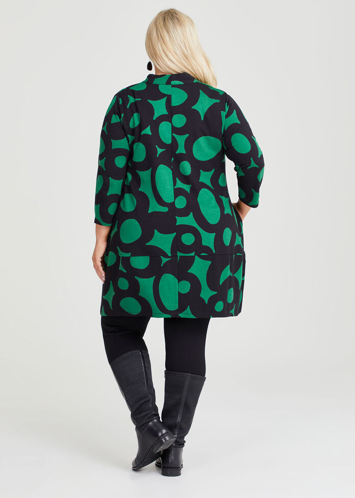 Shop Plus Size Tulip Ponte Tunic, Black | Taking Shape AU
