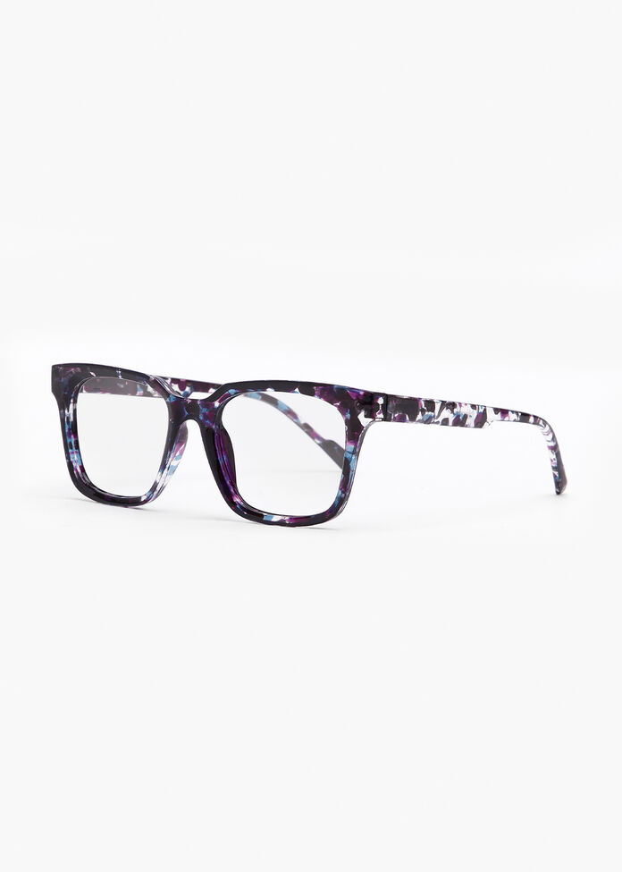 Shop Purple Square Reading Glasses Accessories Taking Shape Au