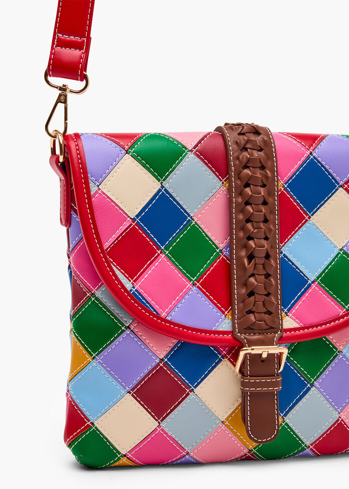 Shop Mosaic Cross Body Bag in Multi | Accessories | Taking Shape AU