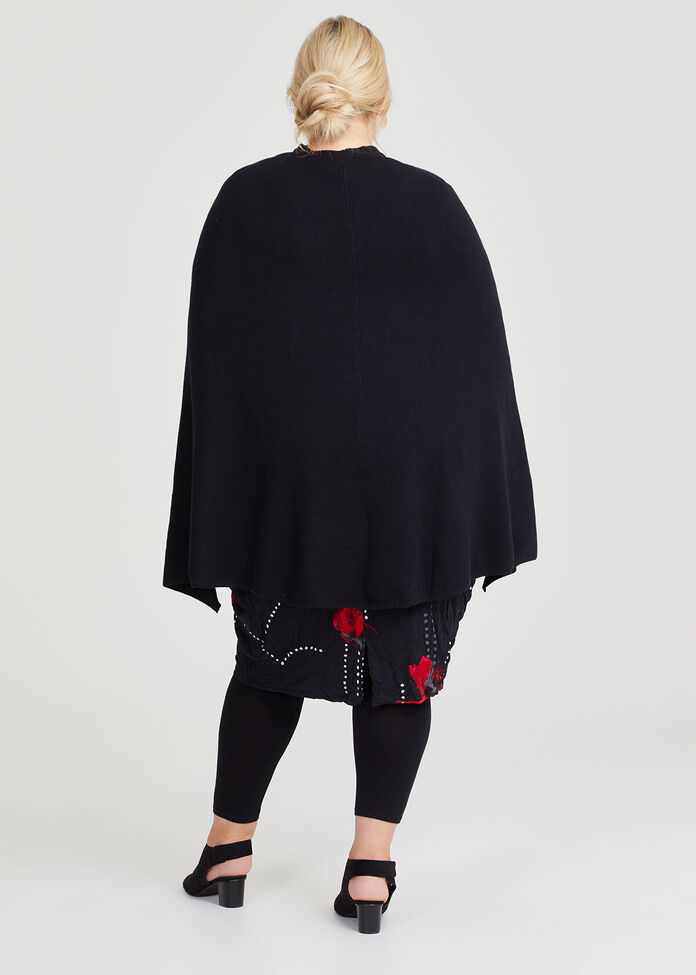 Shop Winter By Your Side Cape in Black | Accessories | Taking Shape AU