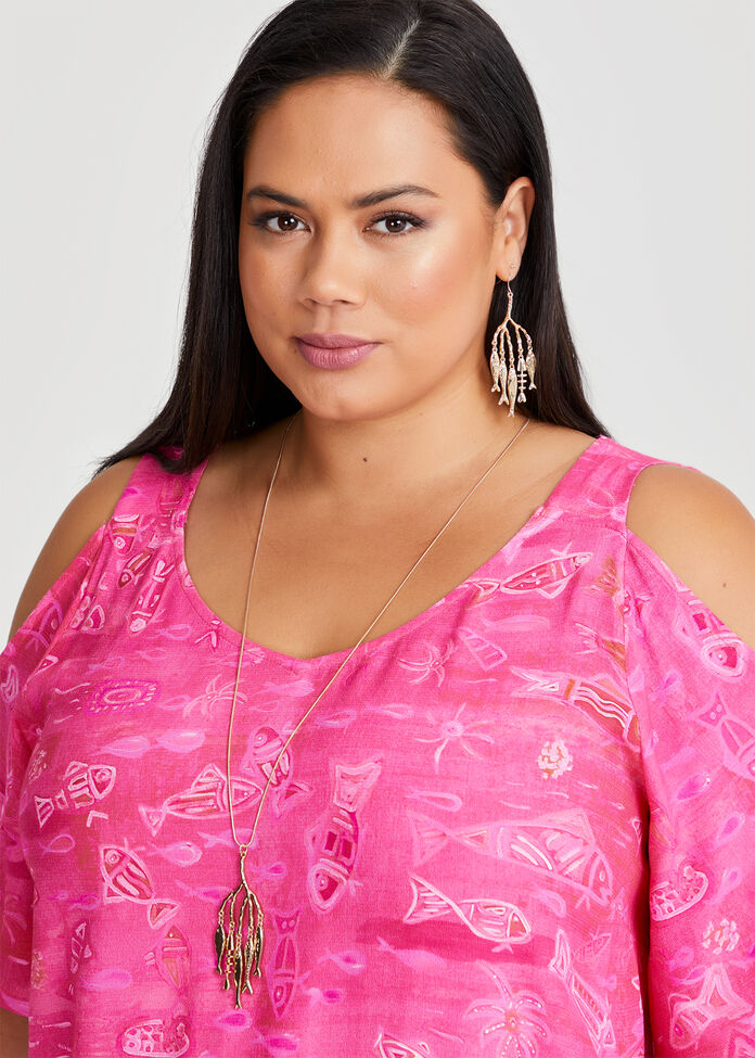 Shop Fish Necklace in Gold | Accessories | Taking Shape AU