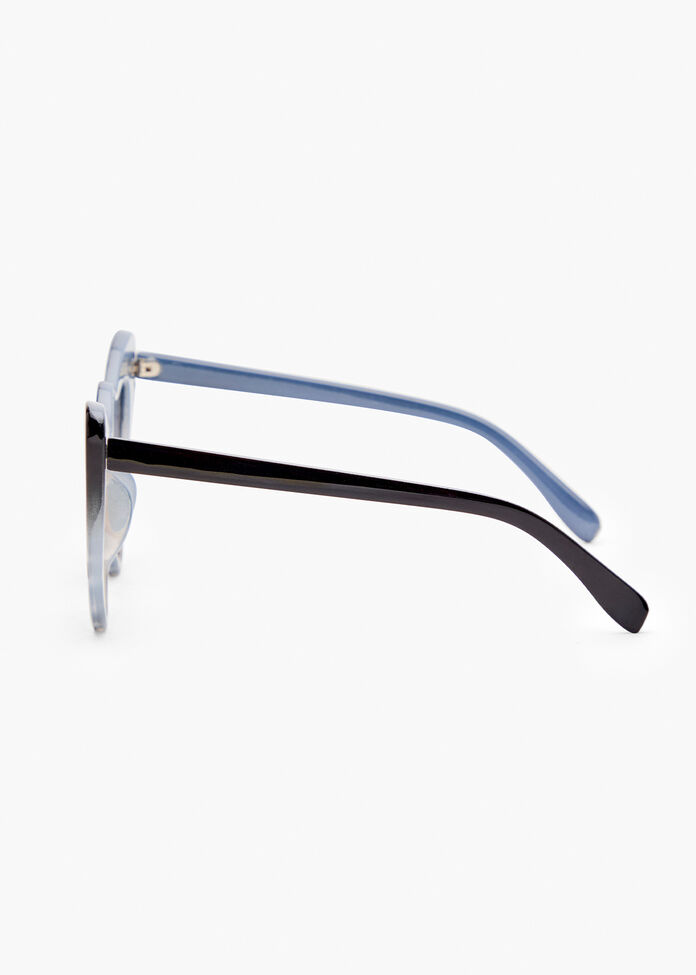 Shop Heart Shaped Sunglasses In Black Accessories Taking Shape Au 0484